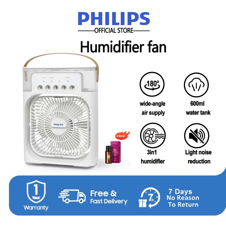 Philips mini fan air cooler portable aircon humidifier electric fan ...