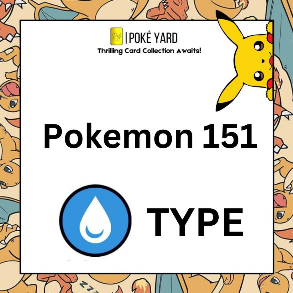 Pokemon 151 - Water Type Singles [JP] | Shopee Philippines
