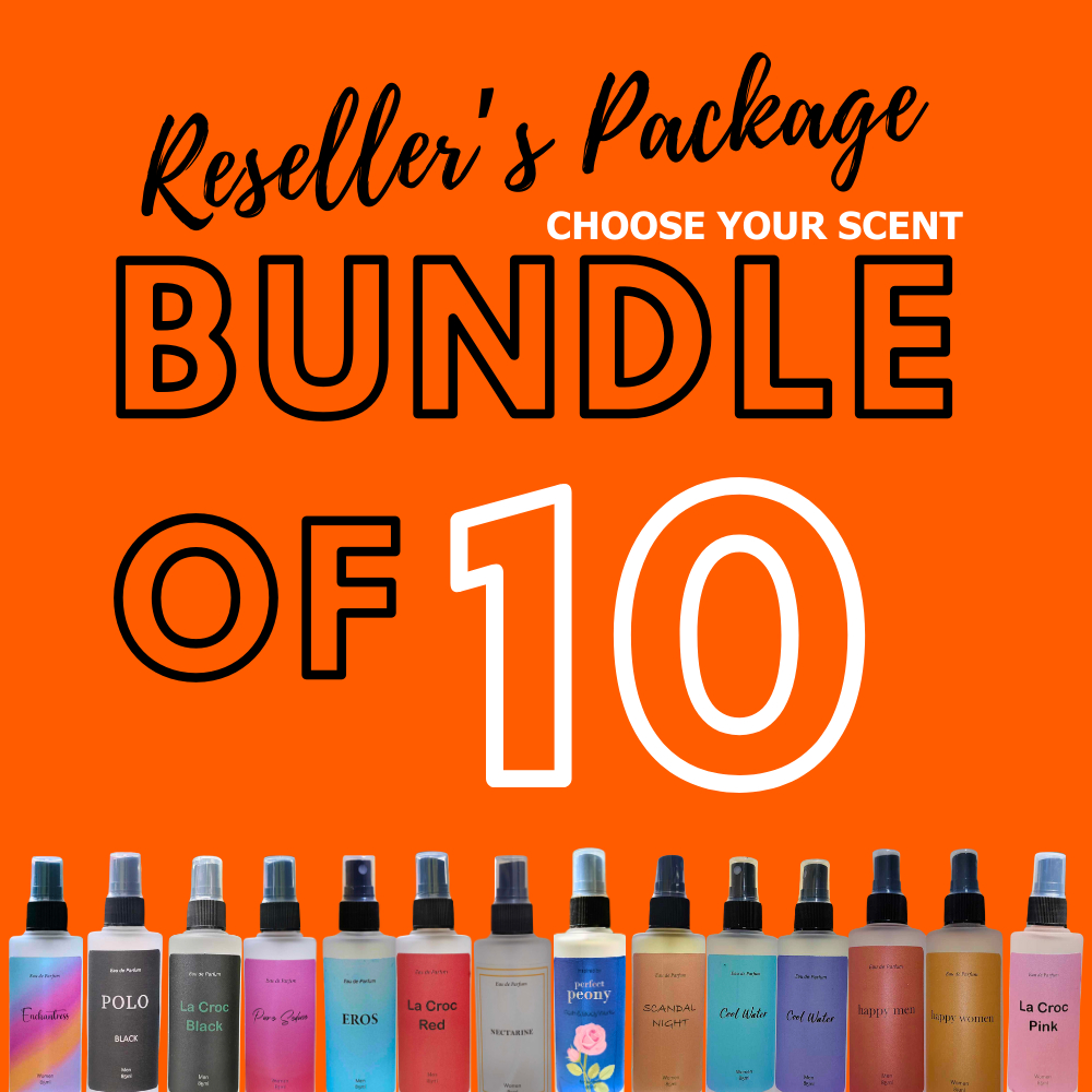Bundle Of 10 Reseller's Package Negosyo Kit Oil Based Perfume For Men ...