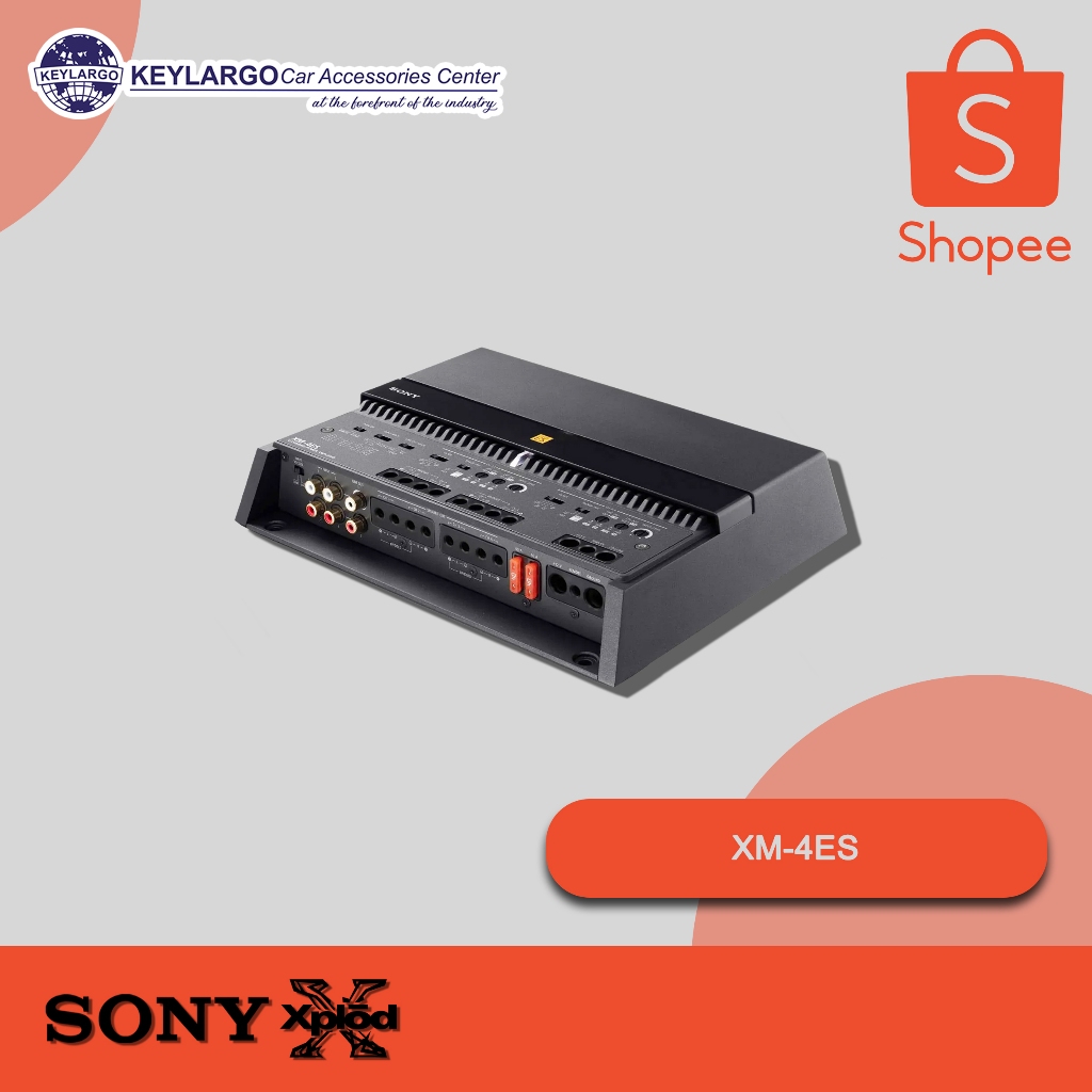 SONY MOBILE ES 4-CHANNEL POWER AMPLIFIER | Shopee Philippines