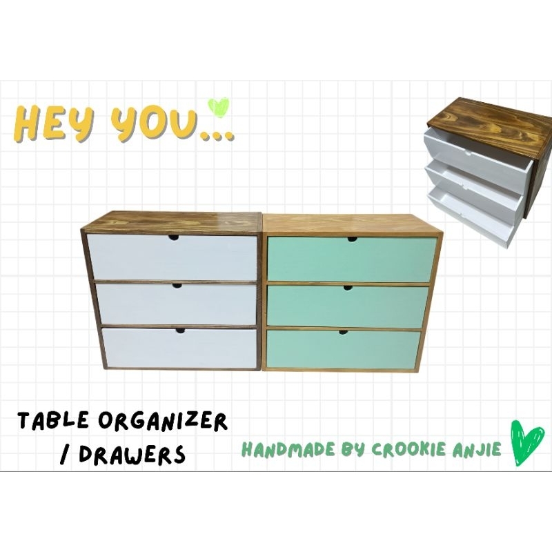 Big Table Organizer - Big Drawers | Shopee Philippines