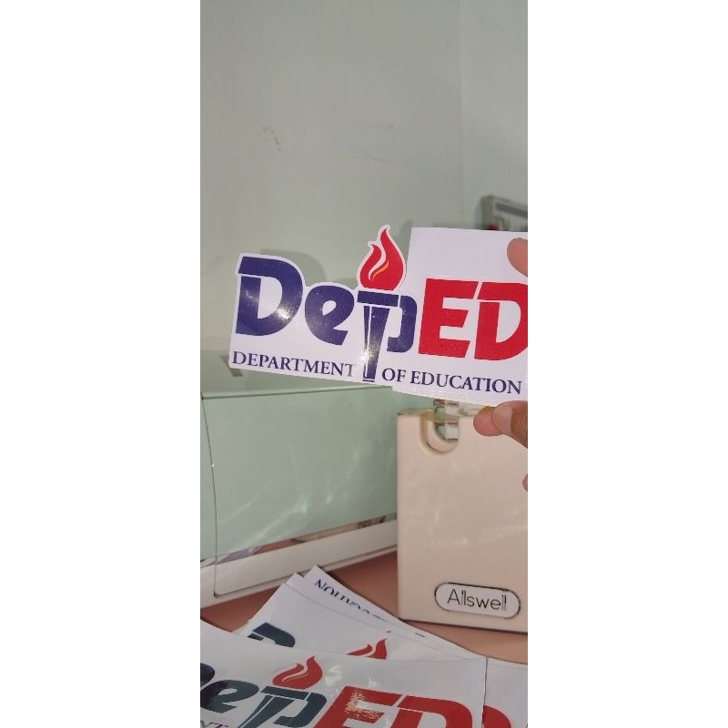 DEPED DTF Sticker - Car & Motorcycle | Shopee Philippines
