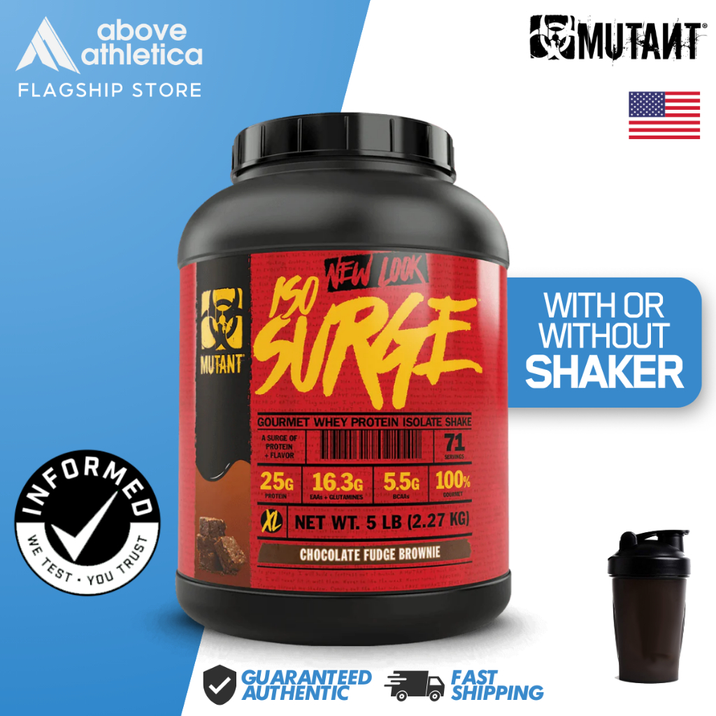 Mutant Iso-Surge Whey Isolate Protein Powder - 5lbs | Shopee Philippines
