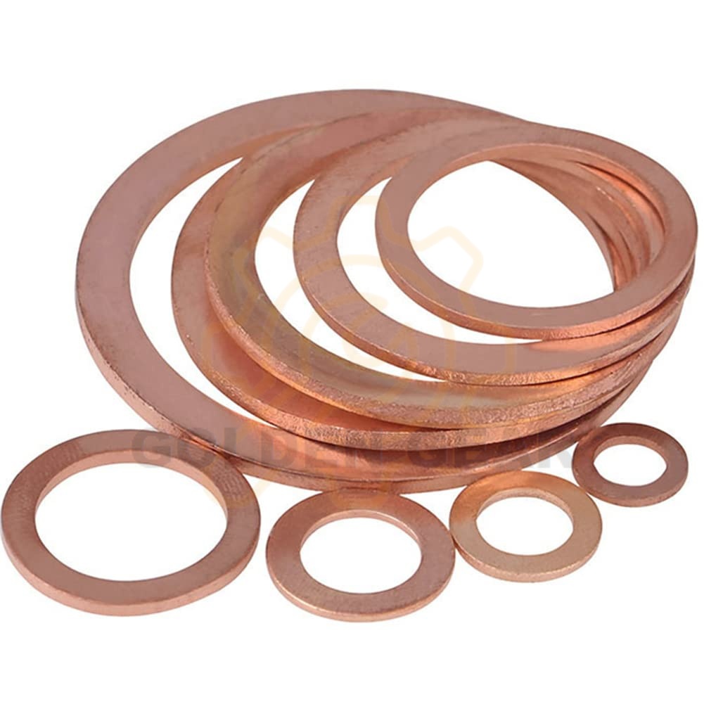 1 pc Pure Copper Washer For Cars Trucks Motor Factory Machines | Shopee ...
