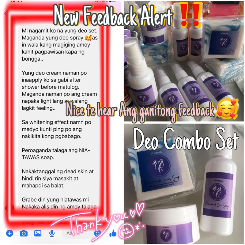 Deo Set Combo Proven Effective and Affordable | Shopee Philippines