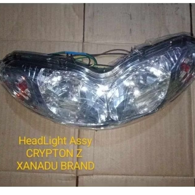 HEADLIGHT ASSY CRYPTON Z XANADU | Shopee Philippines