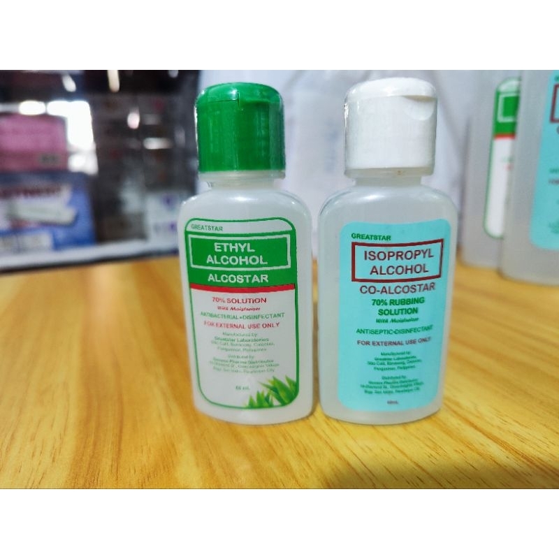 Alcohol Isopropyl & Ethyl 70% Rubbing Solution With Moisturizer CO ...