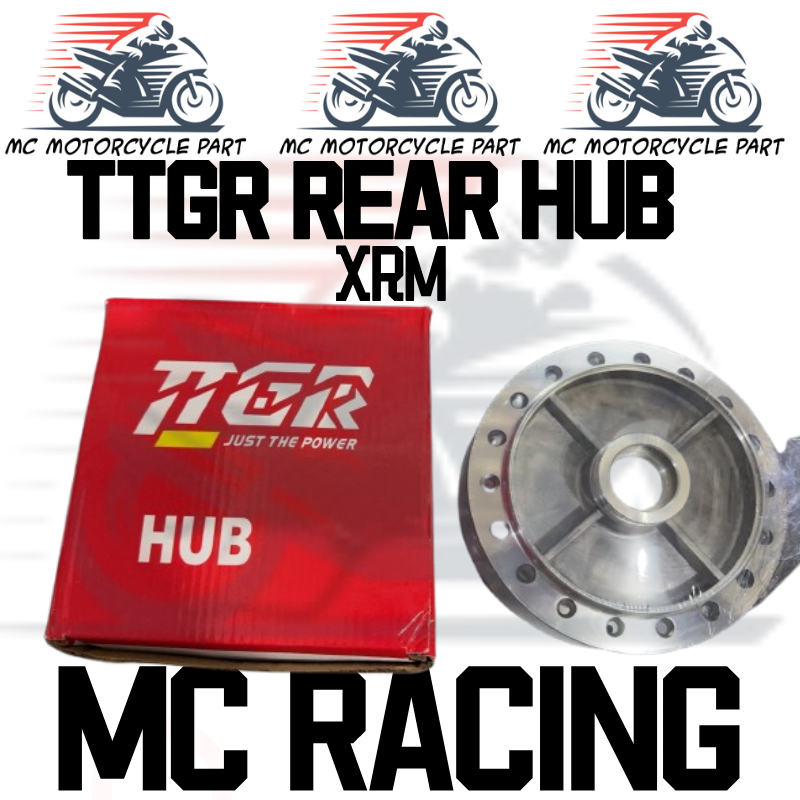 MC RACING TTGR REAR HUB FOR XRM | Shopee Philippines