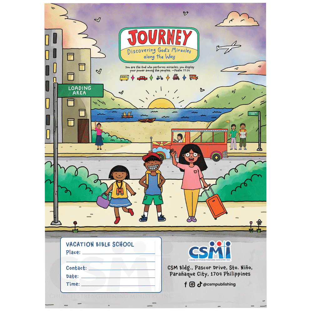 VBS Journey Promotional Poster (for Vacation Bible School 2025 ...