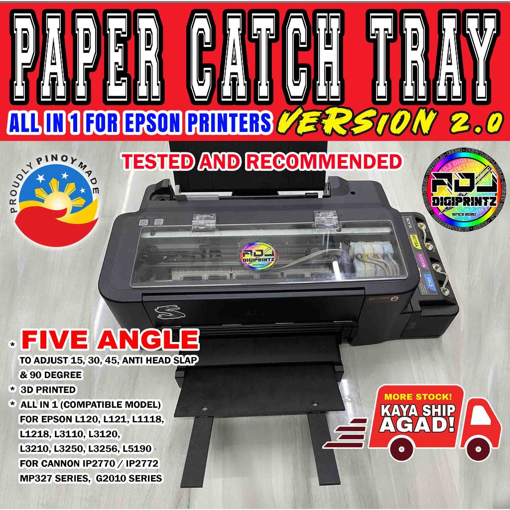 Paper Catch Tray for EPSON L120, L121, L3210, L3250, L3256 ALL IN 1 ...