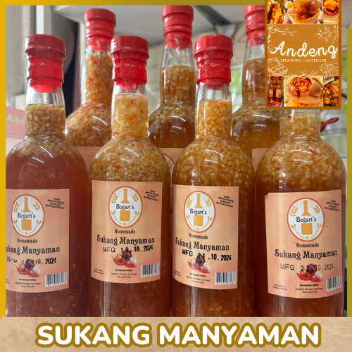 500ML / 1L Bogart's Homemade Sukang Manyaman | Shopee Philippines