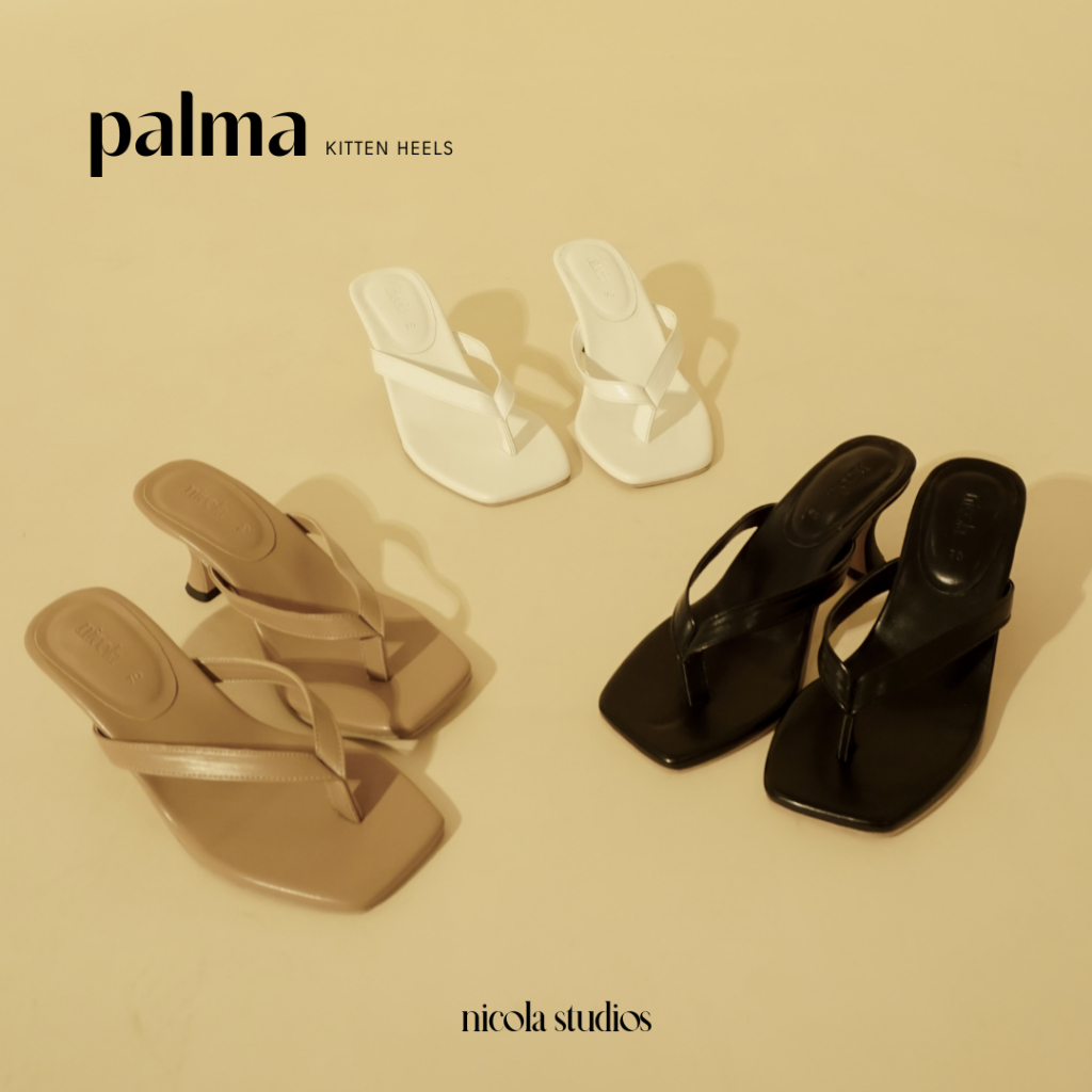 NICOLA STUDIOS CO. - Palma Heels | Shopee Philippines