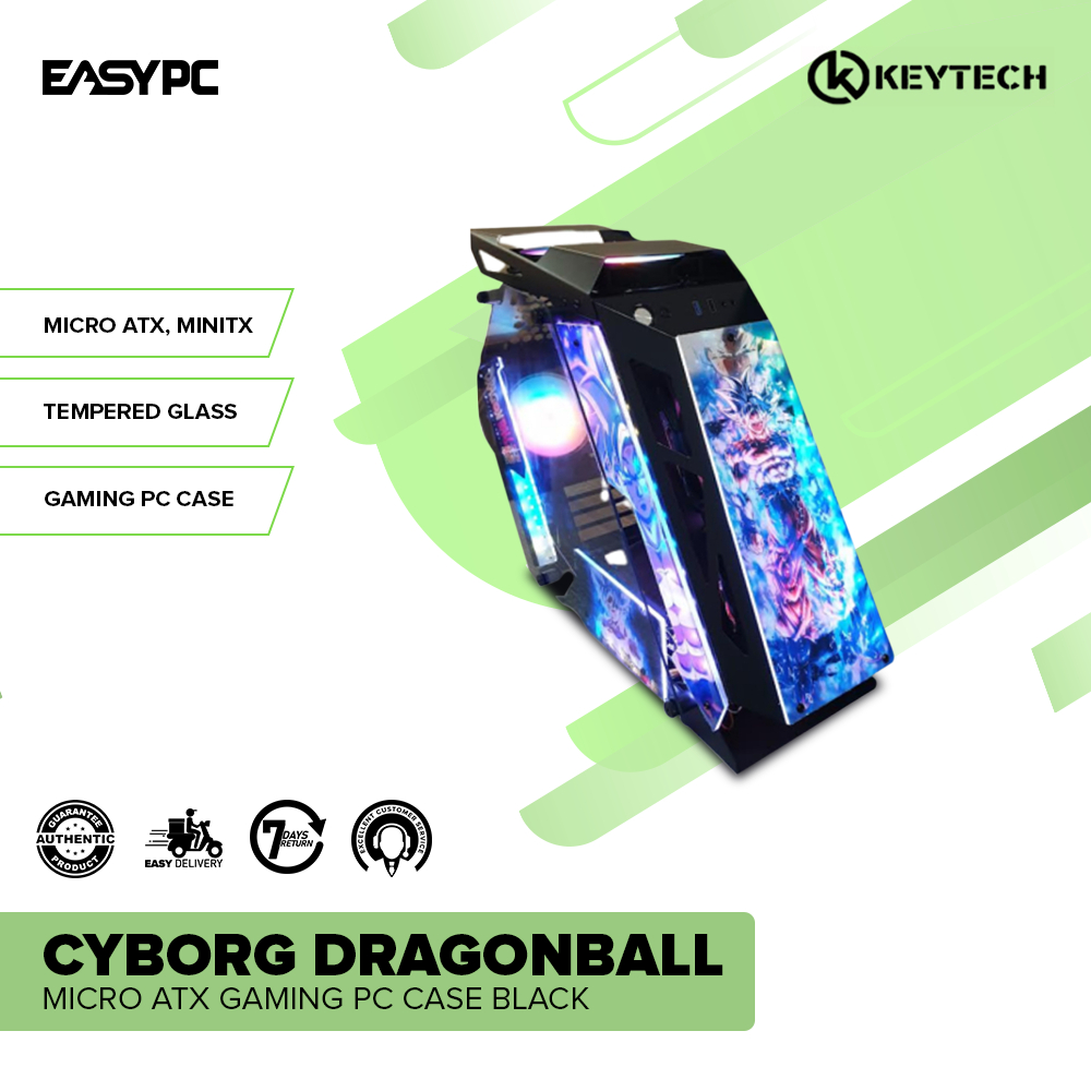 EasyPC | Keytech Cyborg SlumDunk/Cyborg DragonBall Micro ATX Gaming PC ...