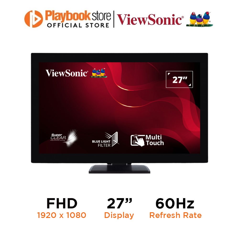ViewSonic TD2760 27" Full HD 1920 x 1080 60Hz VA Technology 6ms 10 ...