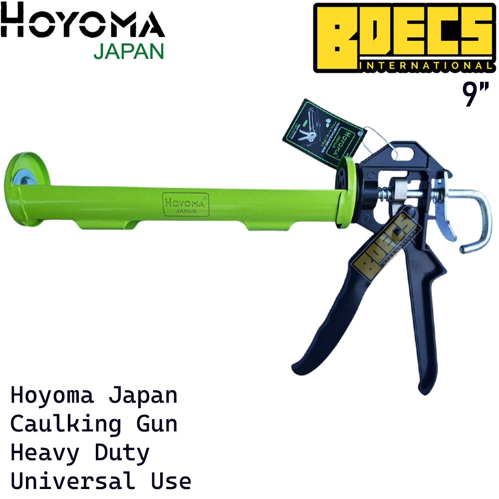 Hoyoma Caulking Gun Heavy Duty 9" HT-CG9HD Universal Use For Silicon ...