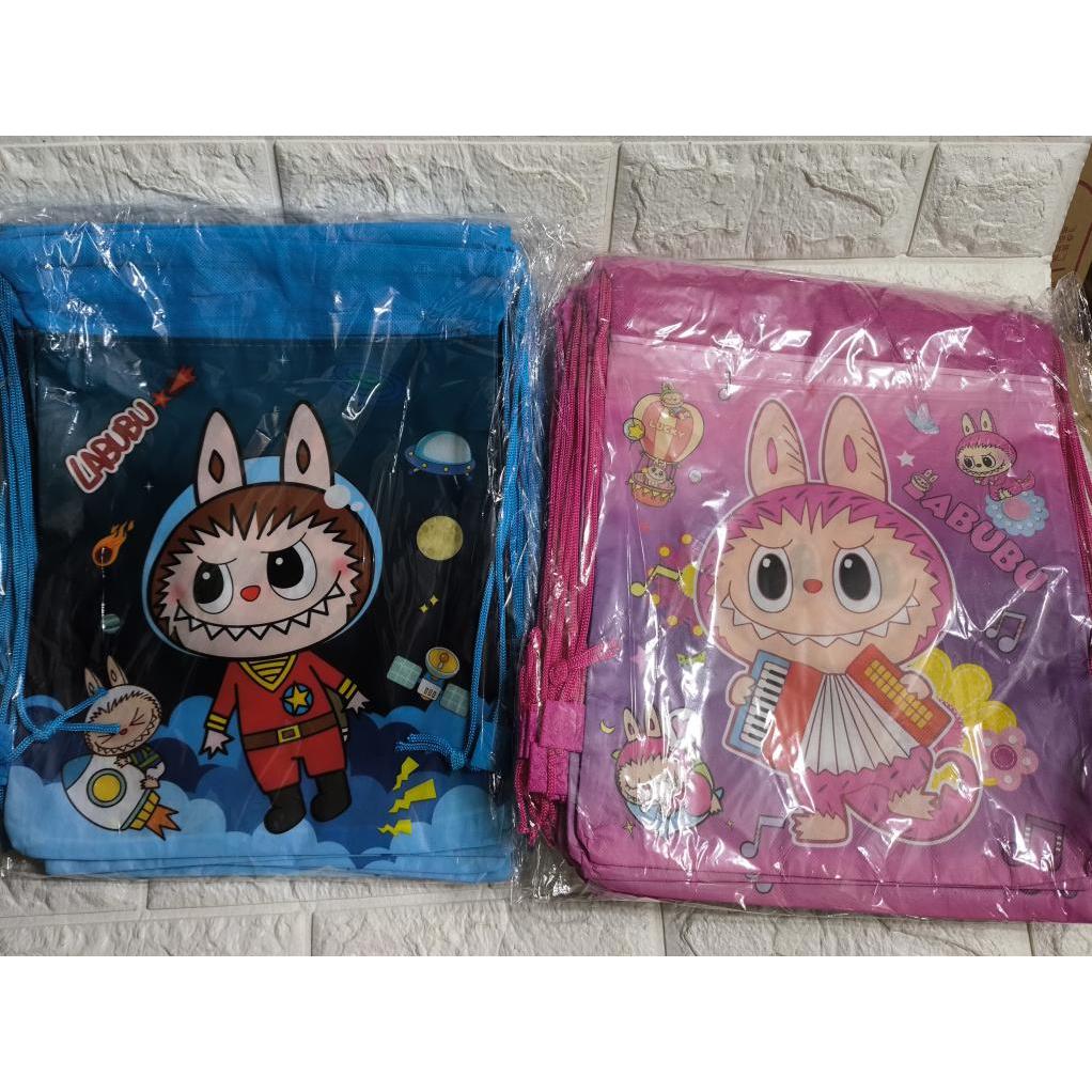 LABUBU THEMED PARTY LOOT BAGS / FAVOR BAGS / DRAWSTRING BAGS (12PCS ...