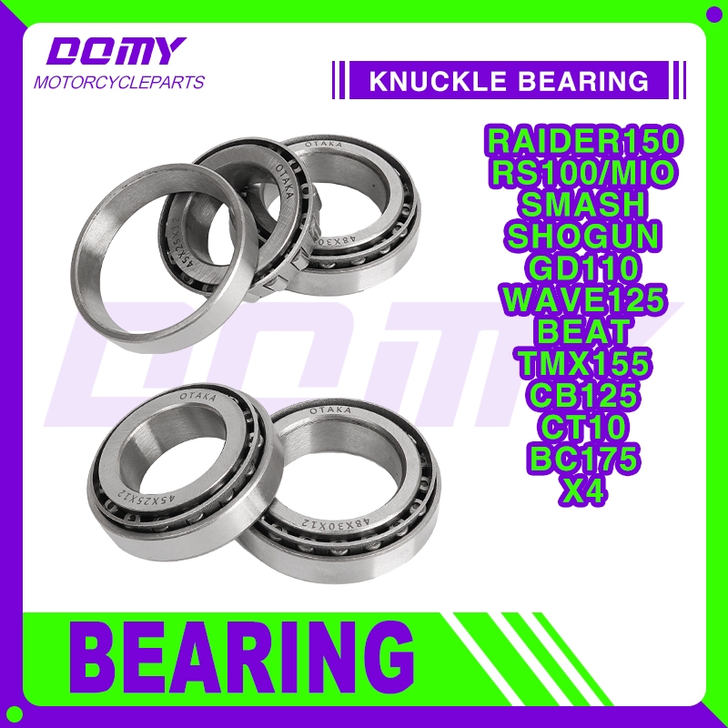 MOTORCYCLE KNUCKLE BEARING 2PCS/SET | Shopee Philippines