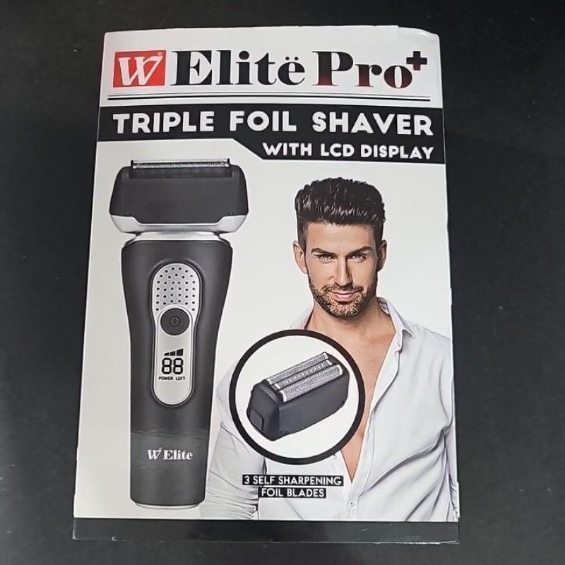 elite pro+ triple foil shaver | Shopee Philippines