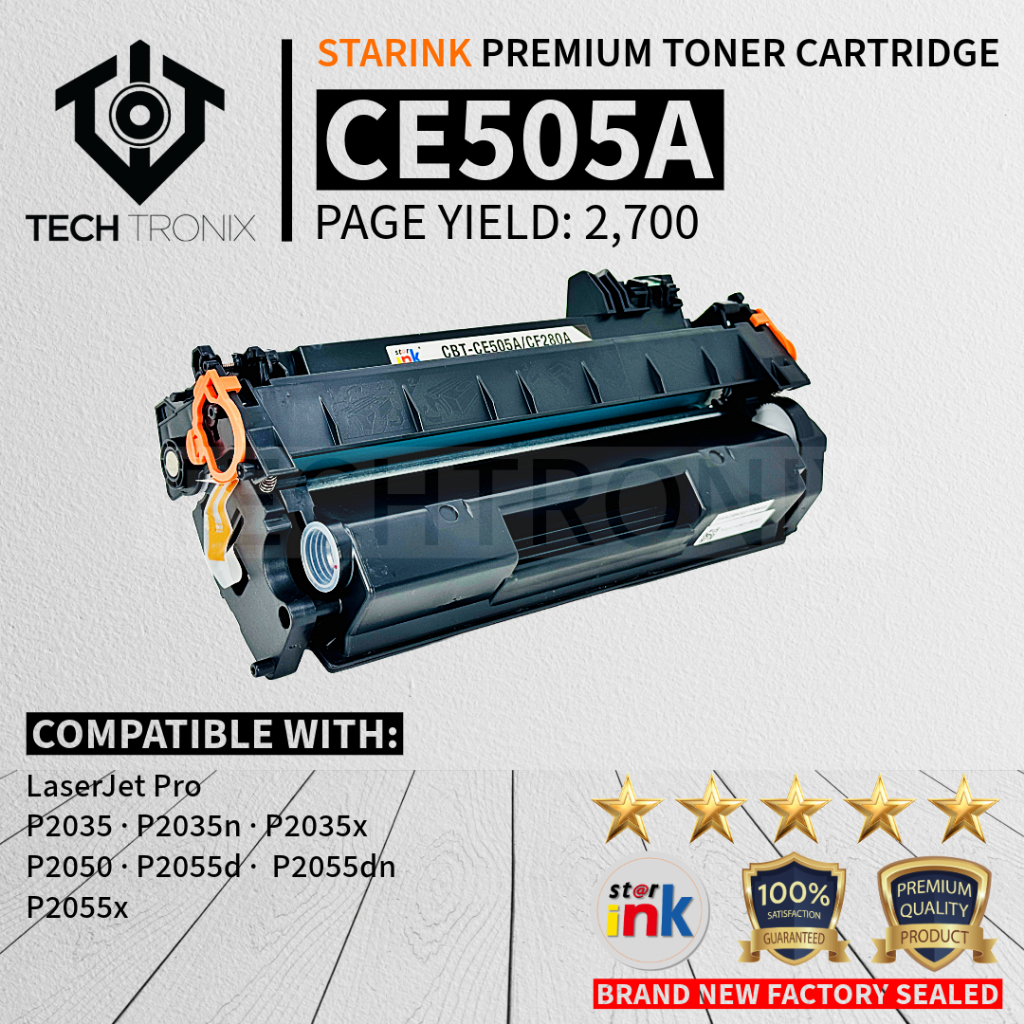 CE505A 05A Compatible Toner Cartridge For LaserJet Pro P2035 P2035n ...