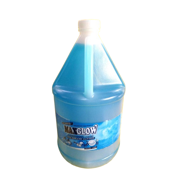 MAXGLOW Intensified Blue Dishwashing Liquid with Grease Cutter – 1 ...