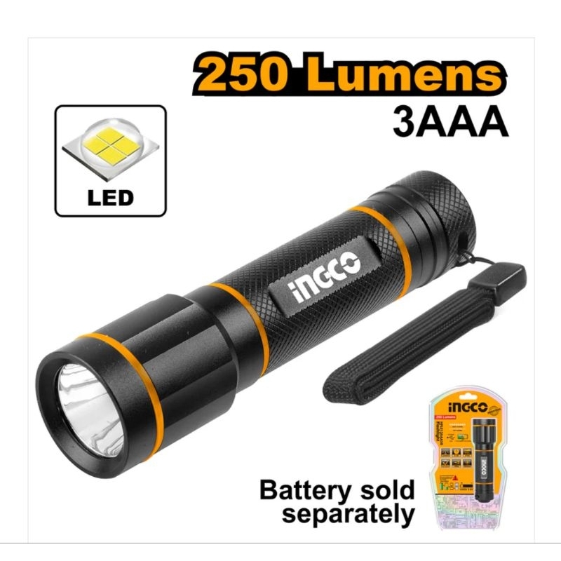 INGCO FLASHLIGHT - HFL013AAA58 | Shopee Philippines