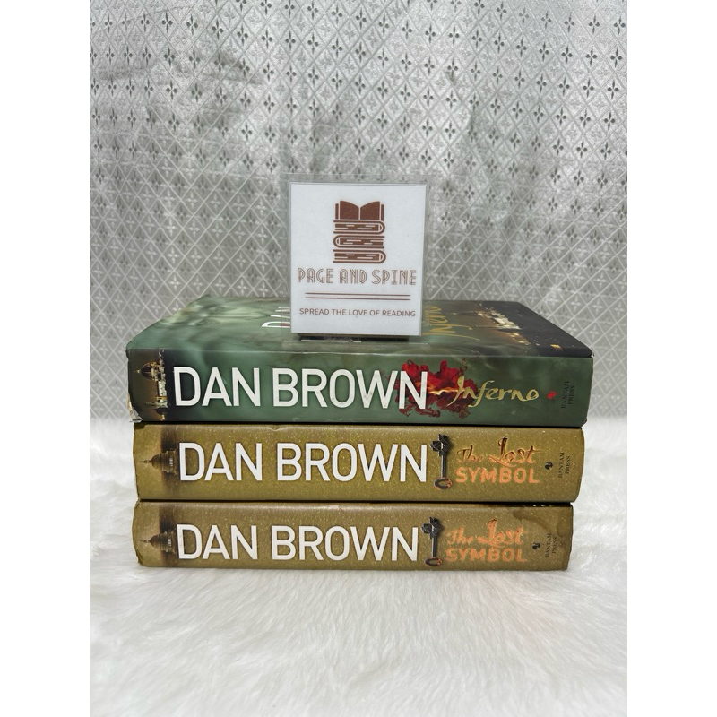 Preloved DAN BROWN Books | Inferno | The Lost Symbol | Hardbound ...