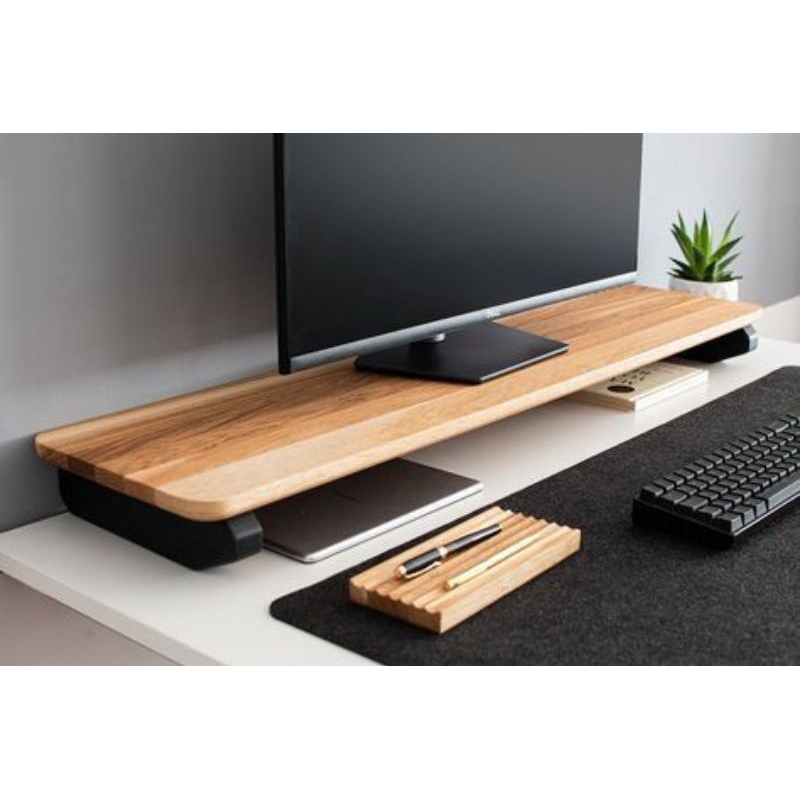 Wooden Monitor Riser Modern Design | Shopee Philippines