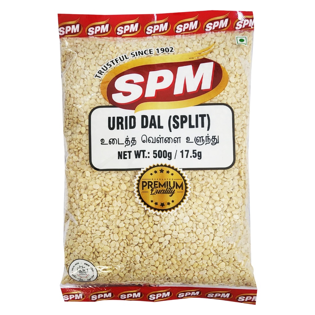 SPM White Urid Split Dal {Lentils} 500g Made in India | Shopee Philippines