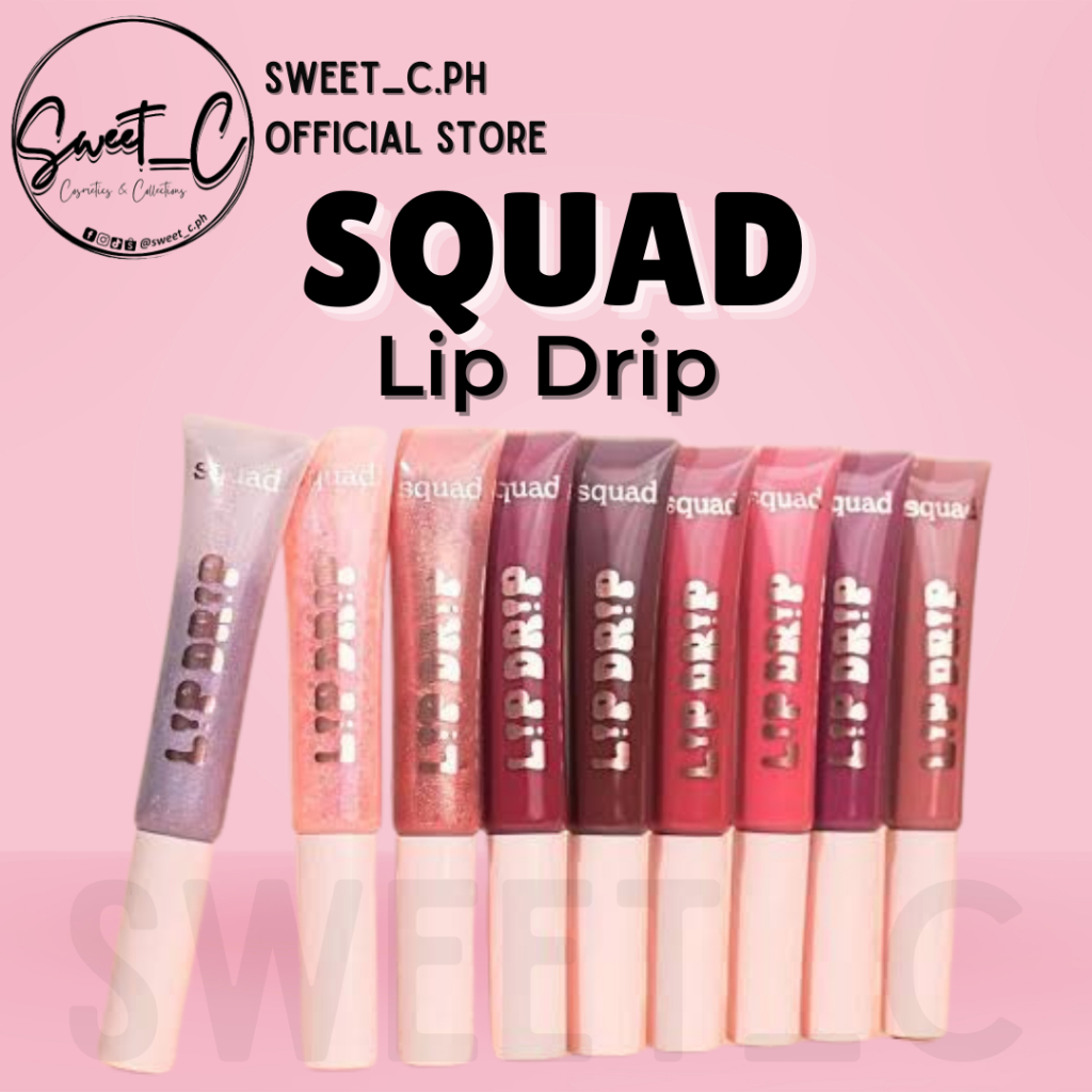 Squad Cosmetics Lip Drip | Shopee Philippines