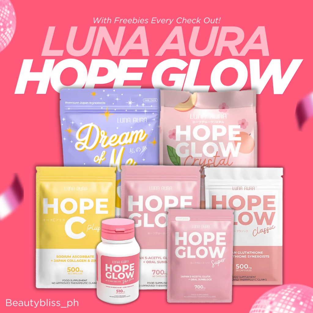 LUNA AURA Hope Glow Skin Pro | Super Biggie | Hope Glow Classic | Dream ...