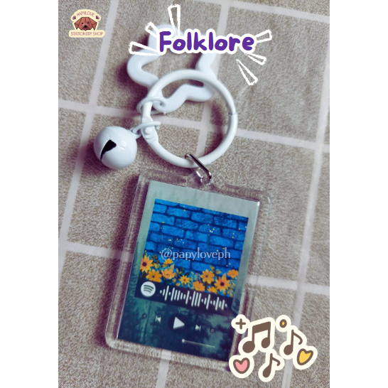 Keychain Beats - Taylor Swift Songs (Folklore) | Shopee Philippines