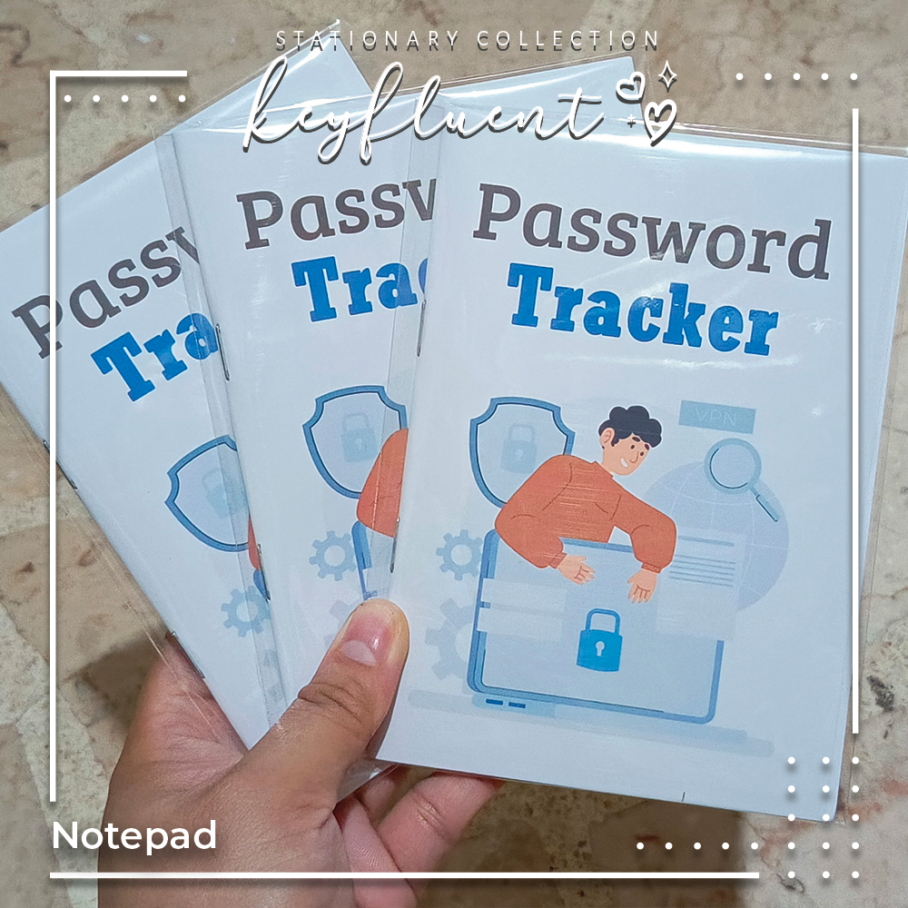 Password log Booklet | Shopee Philippines