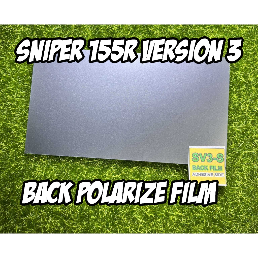 1 PC Back Polarizer film Yamaha Sniper 155R version 3 Speedometer Gauge ...