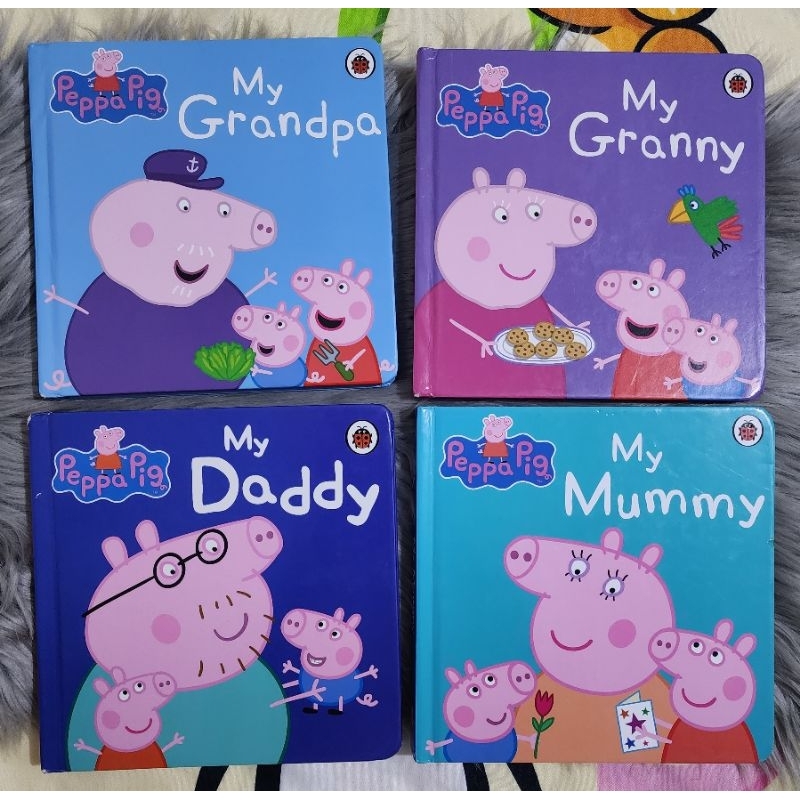 Peppa Pig Boardbooks | My Mummy | My Daddy | My Grandpa | My Granny ...