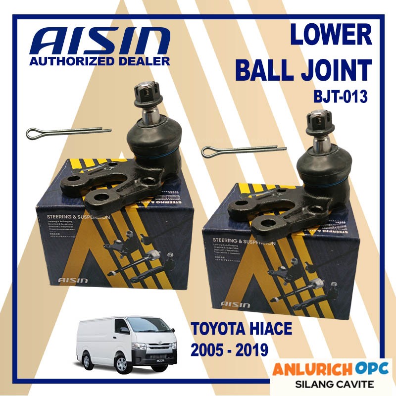 AISIN LOWER BALL JOINT (2 PCS) TOYOTA HIACE 2005-2019 (BJT-013 ...