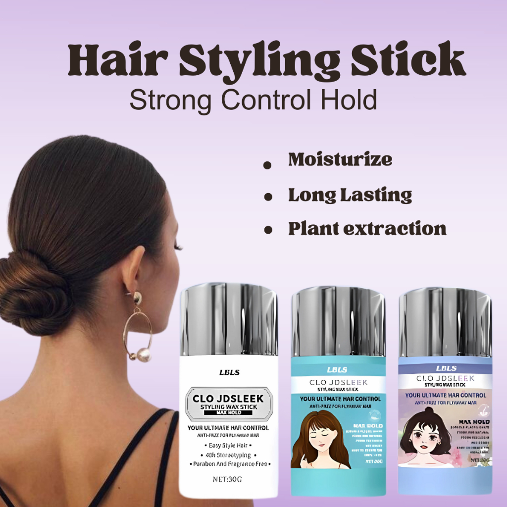 BUY 1 TAKE 1 Hair Styling Stick ANTI FRIZZ FLYAWAY Hair Strong Control ...