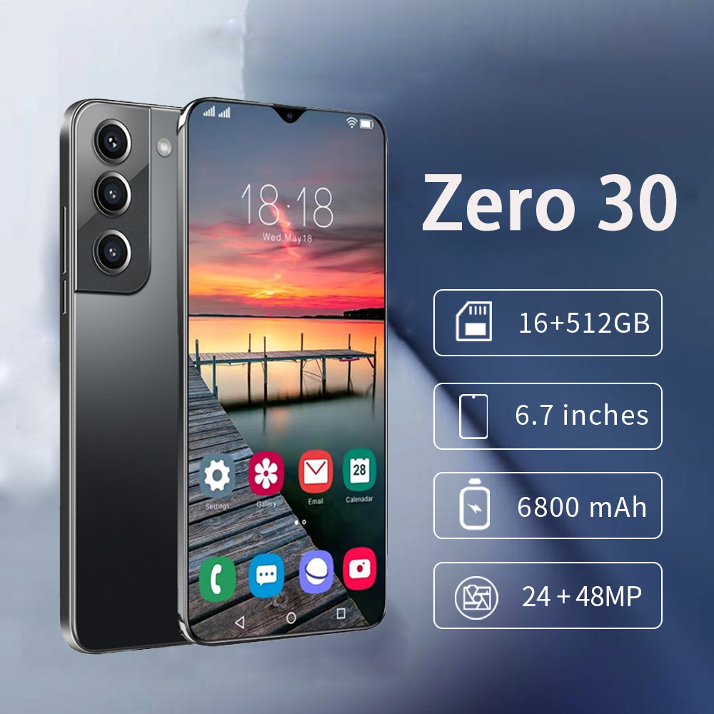 Zero 30 5G Cellphone 2024 Original Phone 8GB +256GB 8800mAh Mobile ...