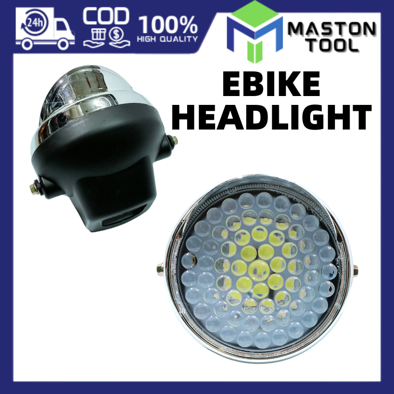 ebike headlight assembly 48-60volts, 20watts power LED array, commonly ...