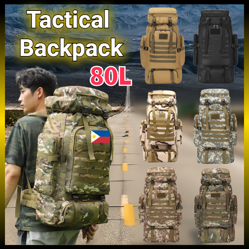 Tactical Backpack Large Outdoor Trekking Rucksacks Military Bag for ...