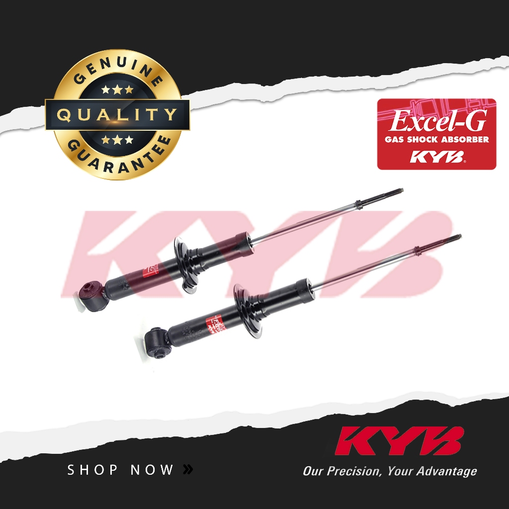 KYB KAYABA (2pc) Excel G Shock Absorber for Mitsubishi Galant 1989-1992 - 341054 (Rear) | Shopee ...