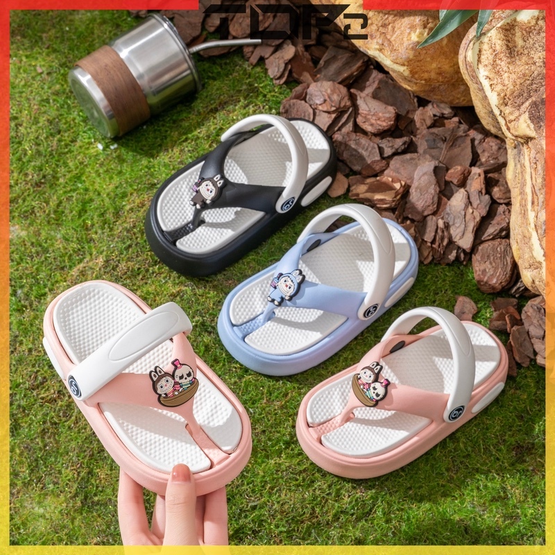 [TOP2] Baby Sandals Summer Labubu The Monsters shoes Soft Anti-Slip ...