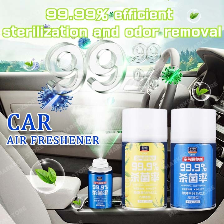 260ML Car Deodorizer Air Freshener Smoke/Odor Removal Long-lasting Air ...