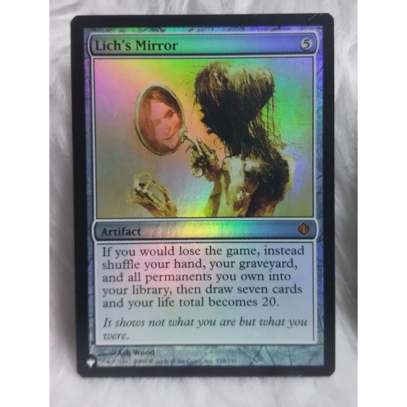 Lich's Mirror/Aurelia's Fury/Panglacial Wurm (All Foil) - The List Reprint | Shopee Philippines