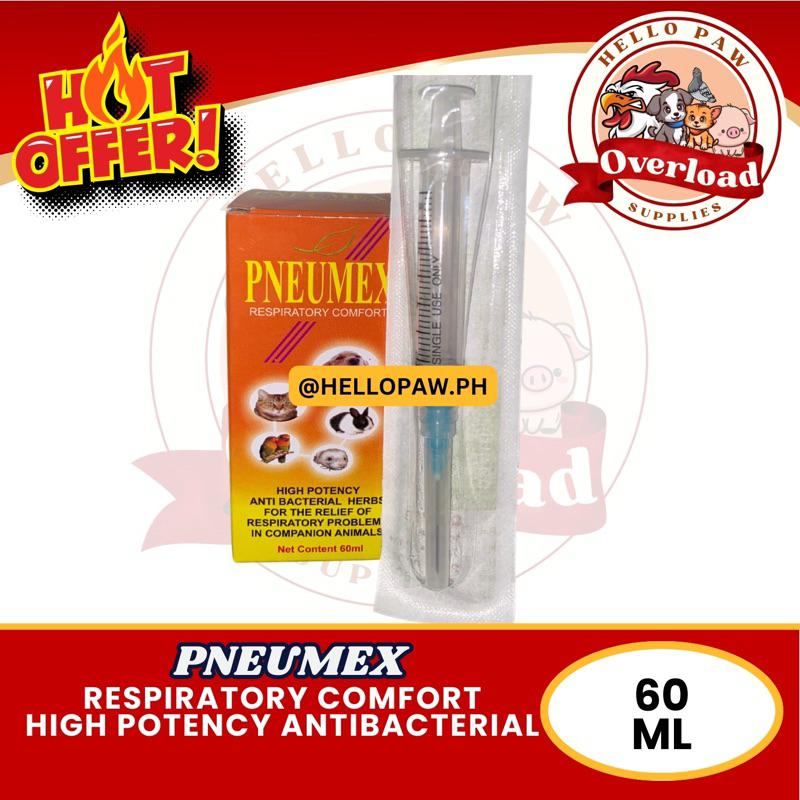PNEUMEX 60ml Respiratory Comfort | Shopee Philippines