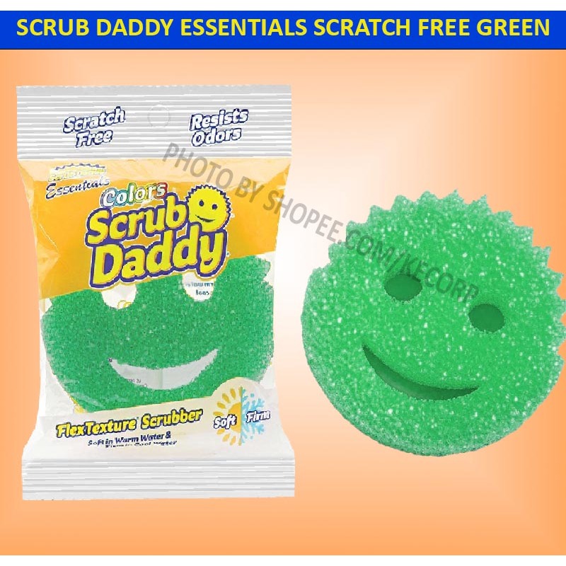 Scrub Daddy Essentials Colors FlexTesture Scrubber Green kcS11207 ...