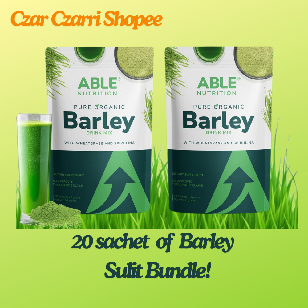 Barley By Able Nutrition Pure Organic Barley Grown From New Zealand ...