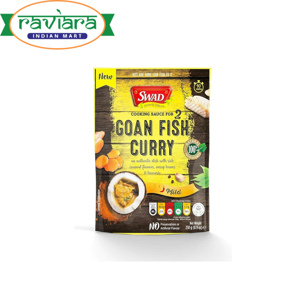 swad goan fish curry sauce 250g vibrant and tangy flavors | Shopee ...