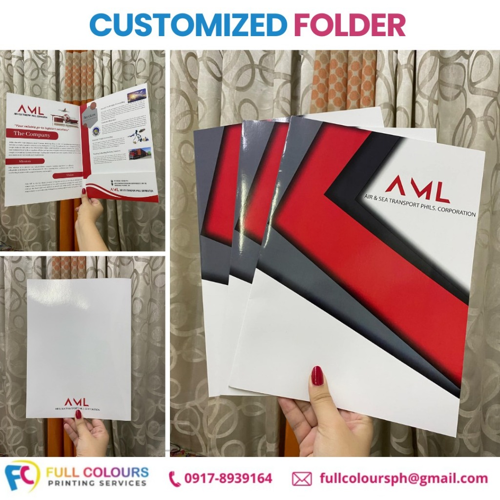 CUSTOMIZED CORPORATE FOLDER | Shopee Philippines