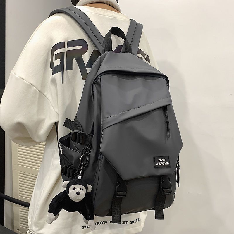 Korea INS UNISEX Large Capacity Waterproof Backpack Commuter Travel ...