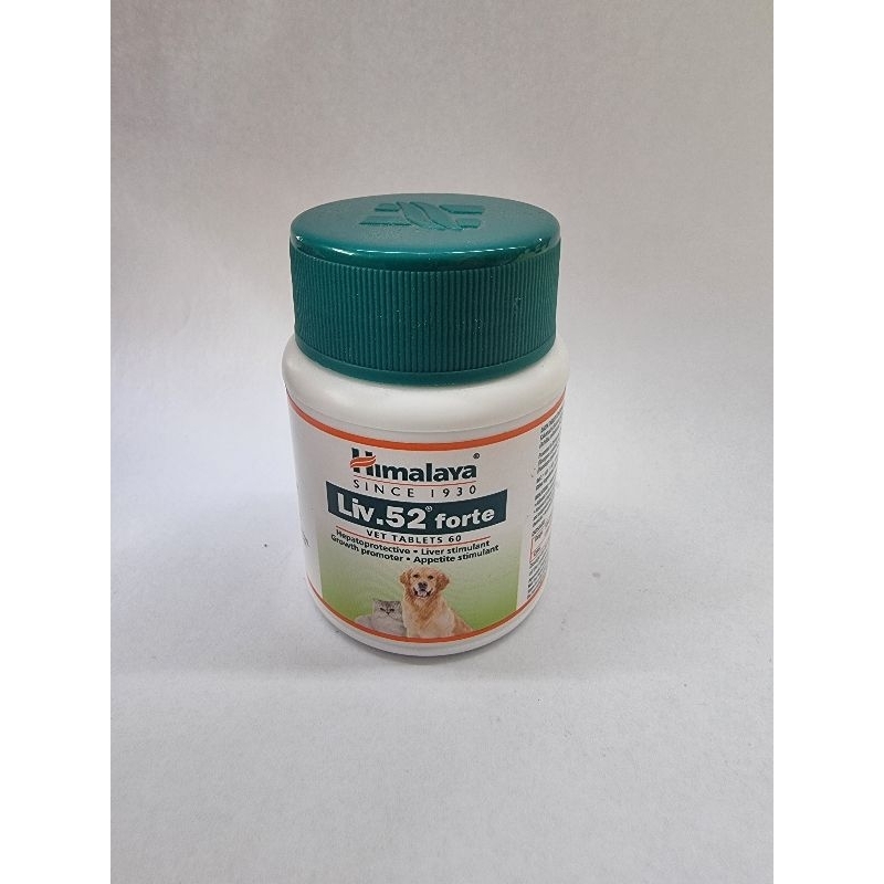 Liv 52 forte vet 60 tablets support liver health for pets | Shopee ...